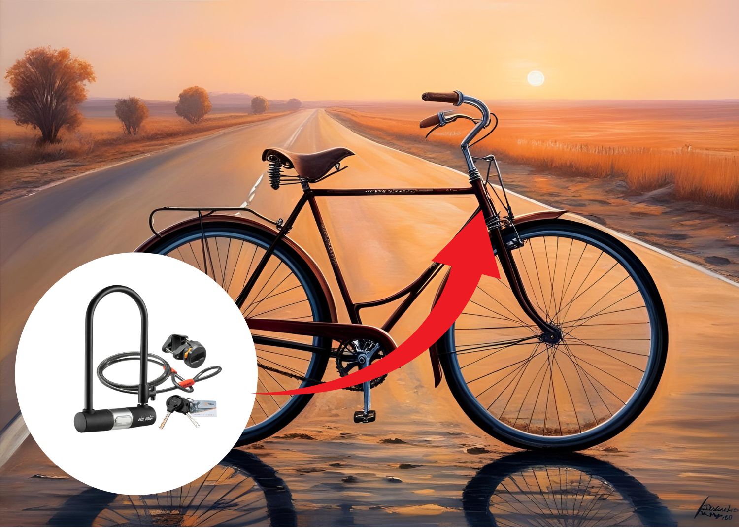 How to Use a Bike U-Lock | Guide to Keeping Your Ride Safe – ViaVelo